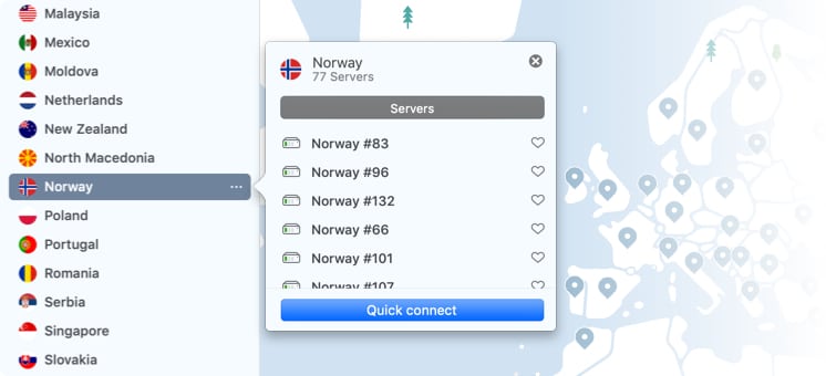 The fastest Norway VPN with 50+ Norway servers | NordVPN