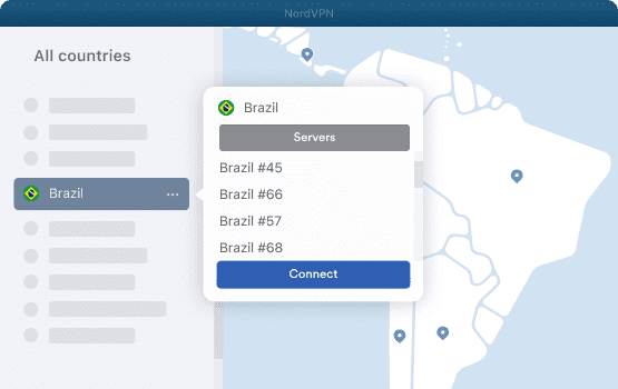 VPN Brasil - A melhor e mais rápida [2021] | NordVPN